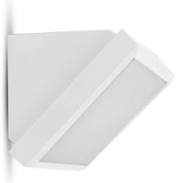 LED Venkovní nástěnné svítidlo LED/12W/230V 3000K IP65 bílá