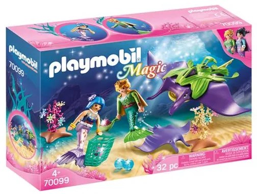 Playmobil 70099 sběratelé perel s rejnokem