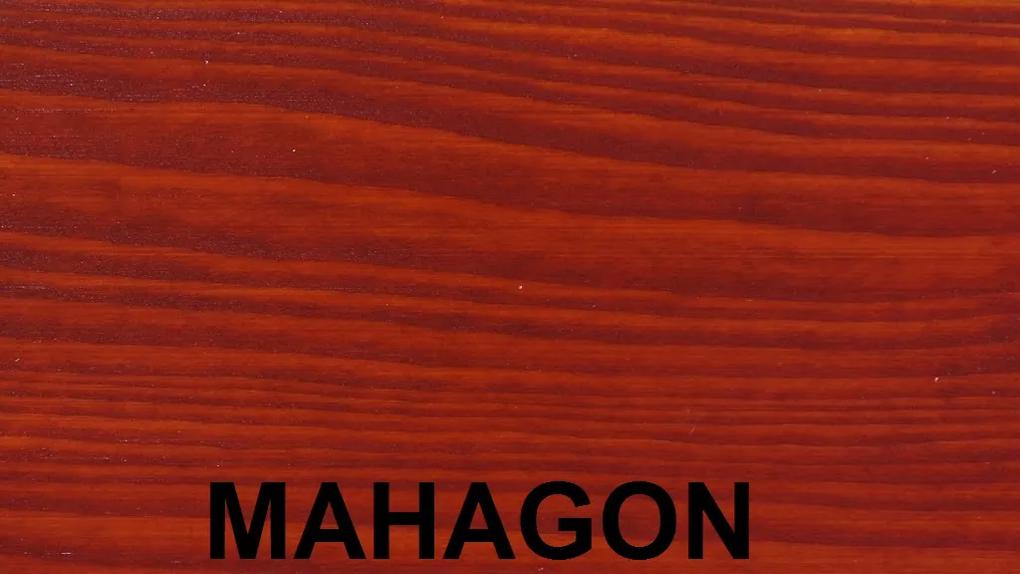 Krajča Dřevěný zahradní stůl DUBOS - dub Povrchová úprava: Mahagon