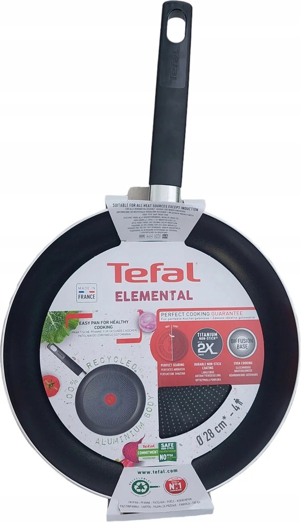 Tradiční pánev Tefal Elemental 28 cm antiadhezivní