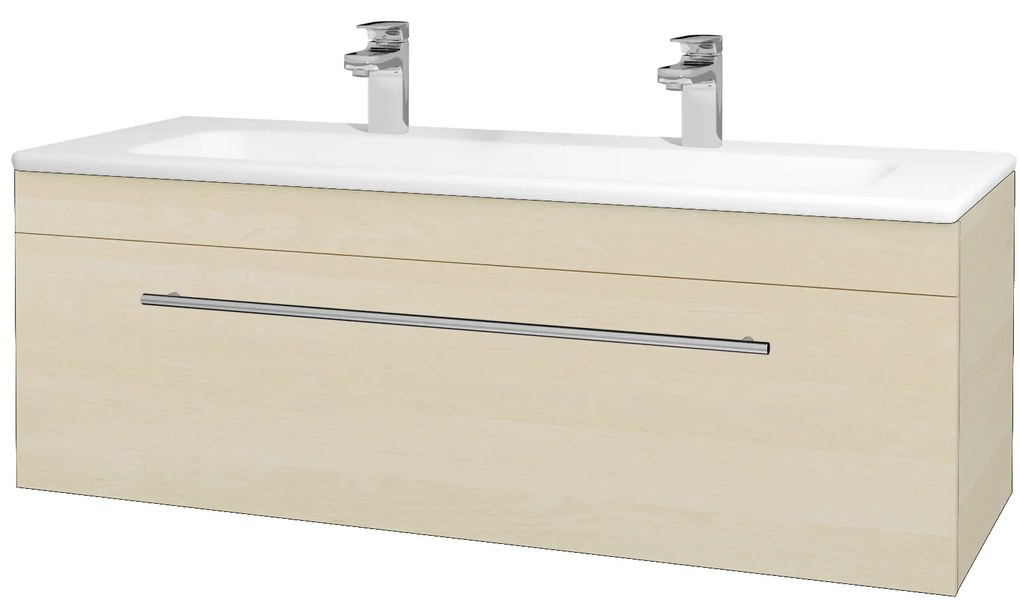 Dřevojas Koupelnová skříň ASTON SZZ 120 Varianta: D20 Galaxy / Úchytka T05 / D20 Galaxy