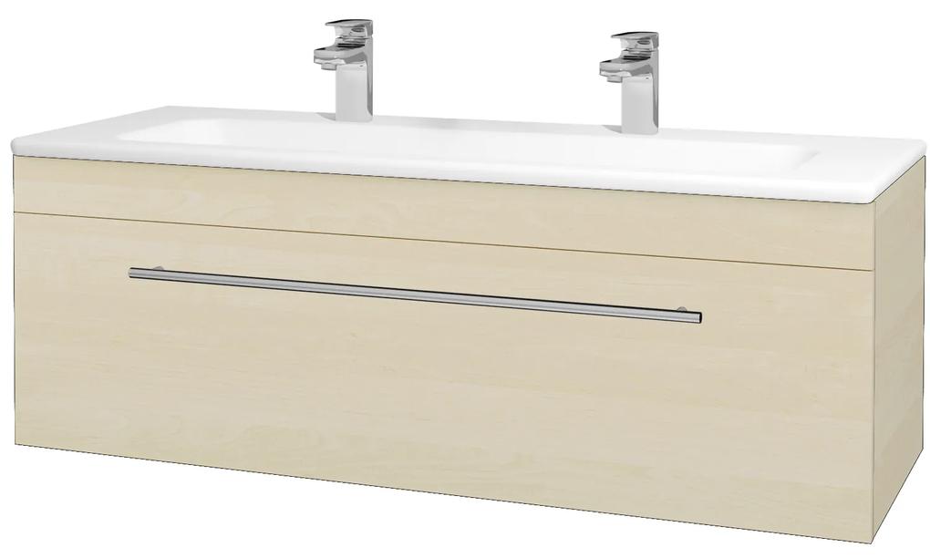 Dřevojas Koupelnová skříň ASTON SZZ 120 Varianta: N06 Lava / Úchytka T04 / N06 Lava