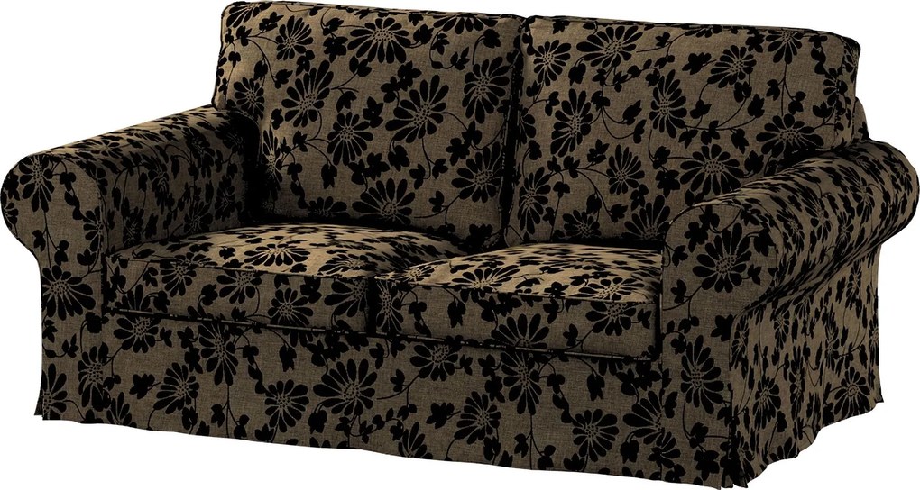 Potah na pohovku IKEA Ektorp 2-místná rozkládací NOVÝ MODEL 2012 barva béžová látka pletený vzor, vzorované