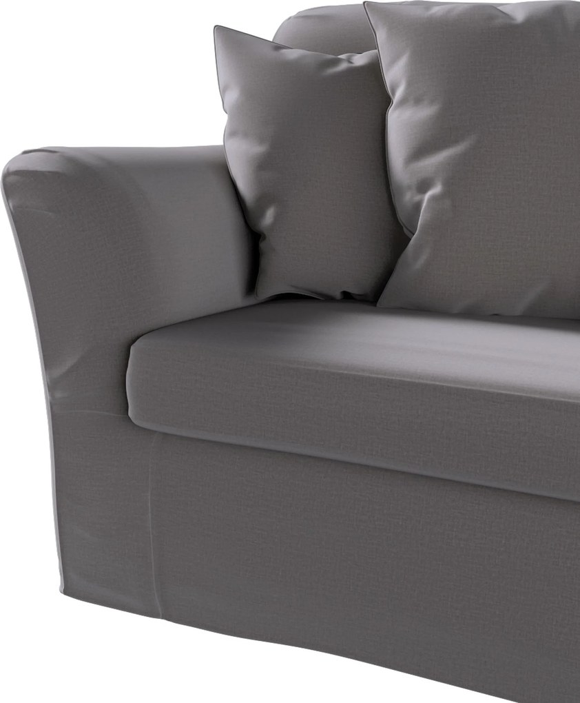 Potah na pohovku IKEA  Tomelilla rozkládací barva hnědá látka sametová