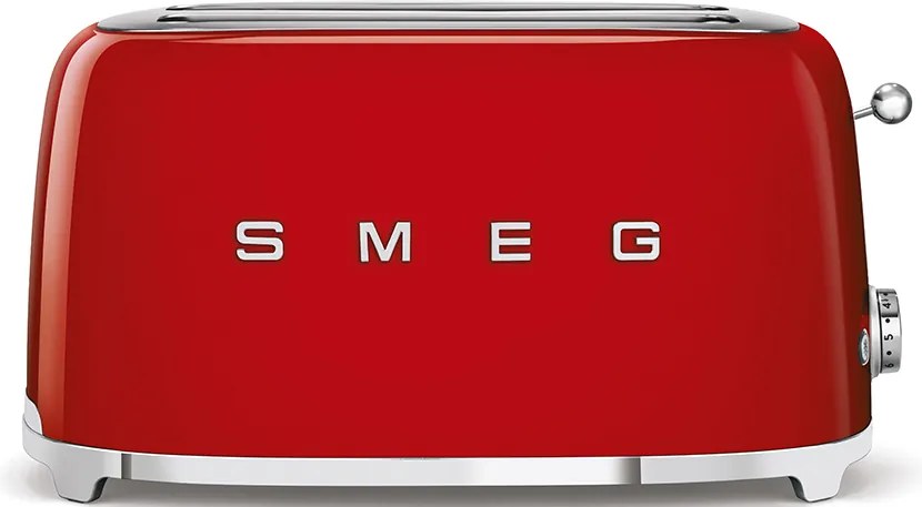 Smeg Toustovač 50´s Retro Style, 4x2, TSF02 červený TSF02RDEU