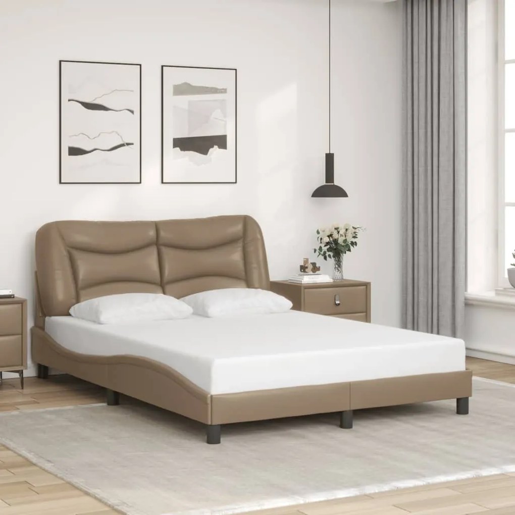 Rám postele s LED bez matrace Hvar cappuccino 120 x 200 cm 3213924