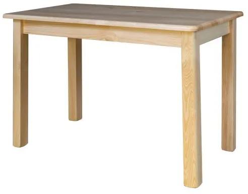 Jídelní stůl ST104, 150x75x75, borovice (Délka: 75, Barva dřeva: Přírodní (lakovaná))