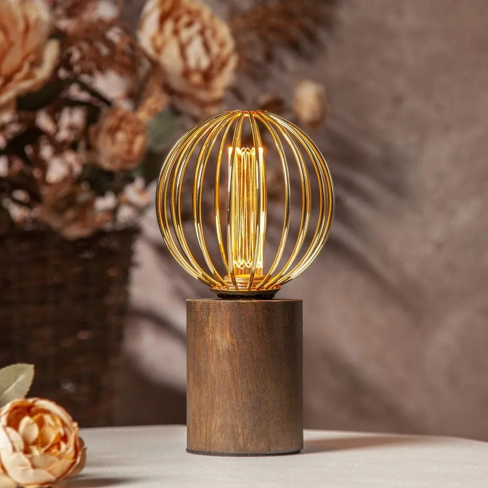 Teplá LED dekorativní stmívatelná žárovka E27, 4 W Soft Glow – Star Trading
