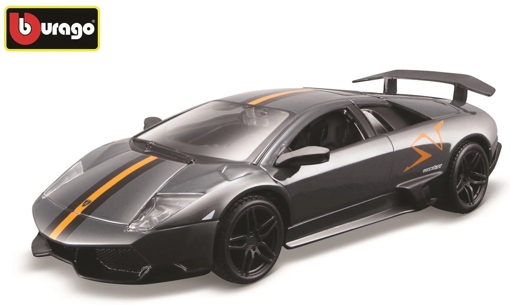 Bburago 1:32 plus murcielago lp670- sv china limited edition grey