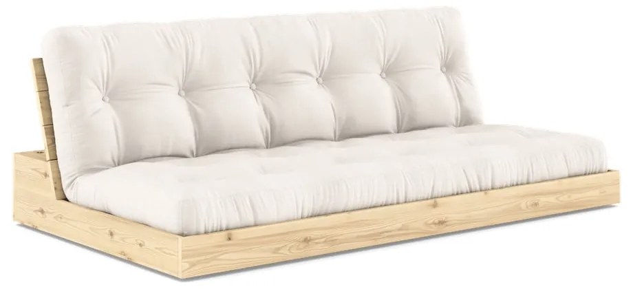 Krémová rozkládací pohovka 196 cm Base – Karup Design