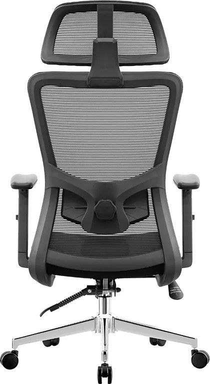 Kancelářská ergonomická židle Neoseat LORELI — černá, nosnost 150 kg