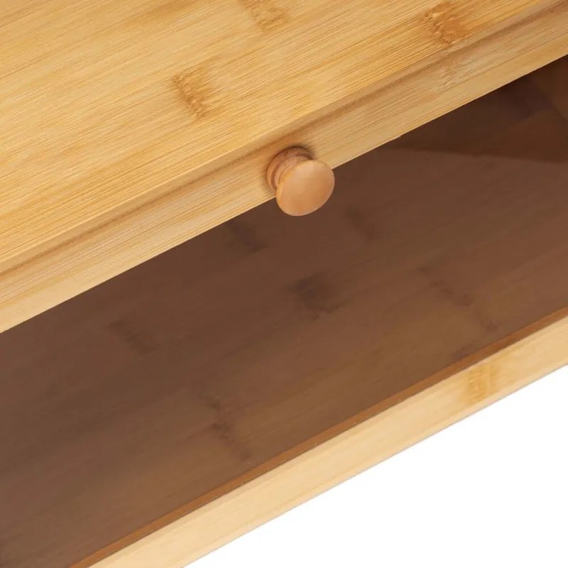 Dřevěný chlebník SPRINGOS KI0159 přírodní