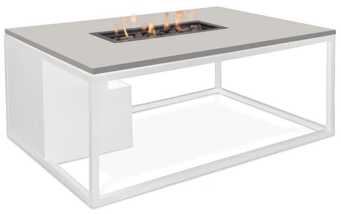 COSI fires Plynové ohniště a stolek Cosiloft 120, bílá/šedá