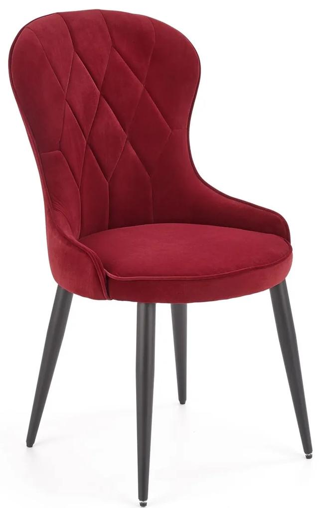 ImportWorld Jídelní židle K366, červená