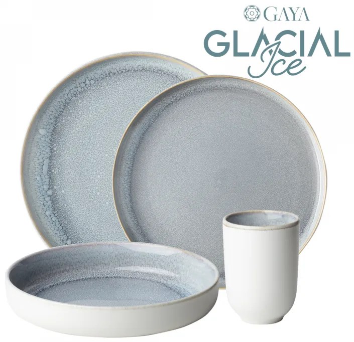 Porcelánový set 16 ks – Gaya Atelier Glacial Ice (453149)