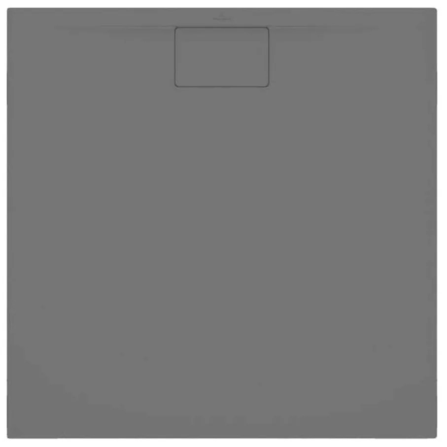 Villeroy & Boch Architectura MetalRim - Sprchová vanička, 90x90 cm, antracit UDA9090ARA148V-1S