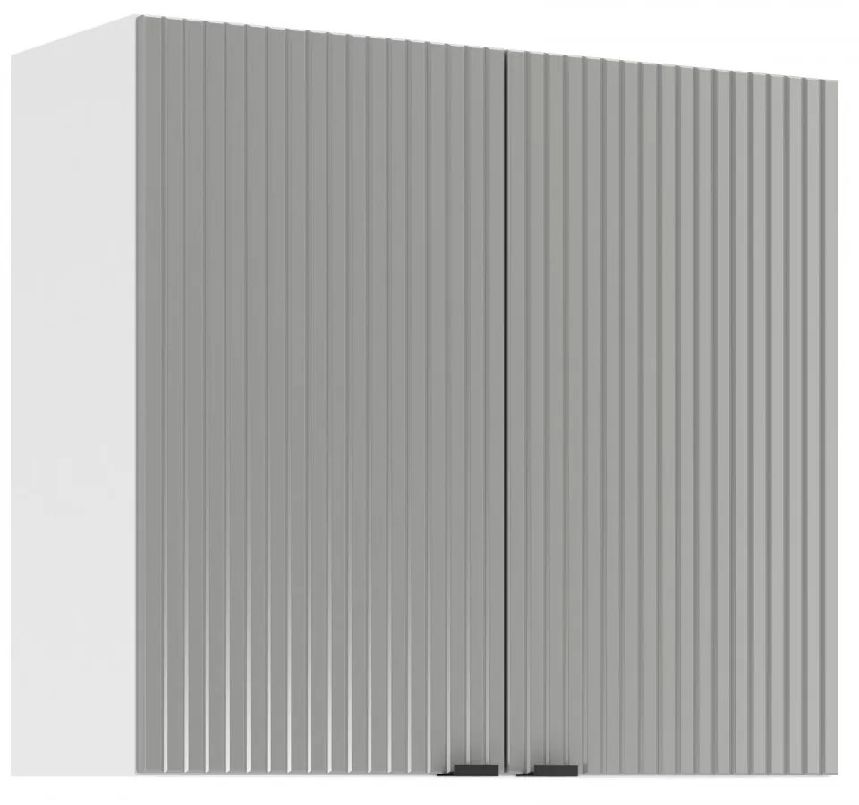 Kuchyňská skříňka horní 80 cm - LAM G80 2D H72 - Dvířka GISEL
