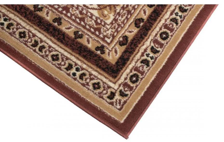 Kusový koberec PP Aslan hnědý atyp 80x250cm