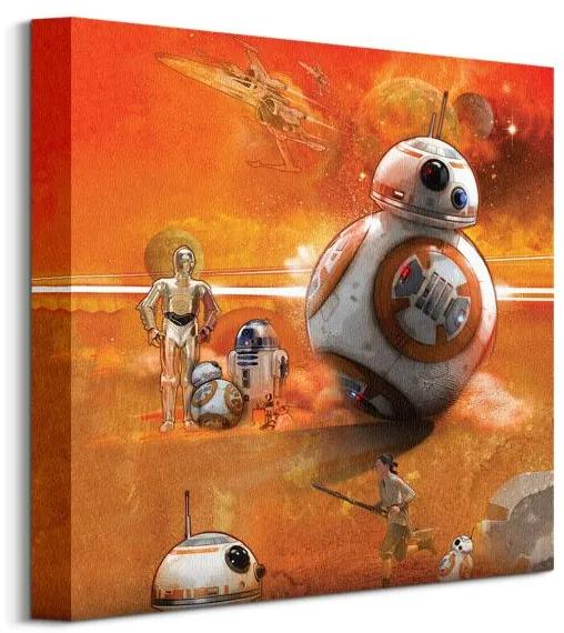 Art Group Obraz na plátně Star Wars Ep7 (Bb8-Art) 30x30cm