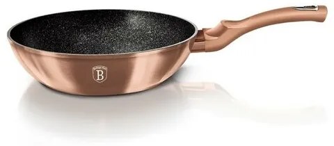 Berlinger Haus Wok pánev Rosegold Metallic Line, 28 cm