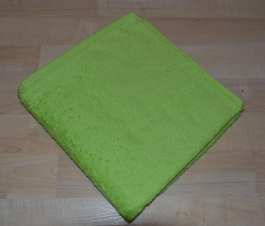 Brotex Froté ručník 50x100cm 450g světle zelený