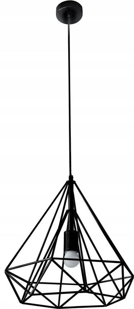 Lampa wire 36x62 stříbrná
