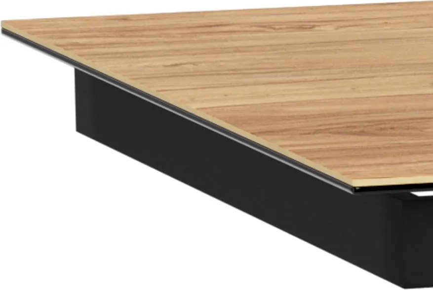 Jídelní rozkládací stůl Heaven 200/240 cm I dub divoký/černý