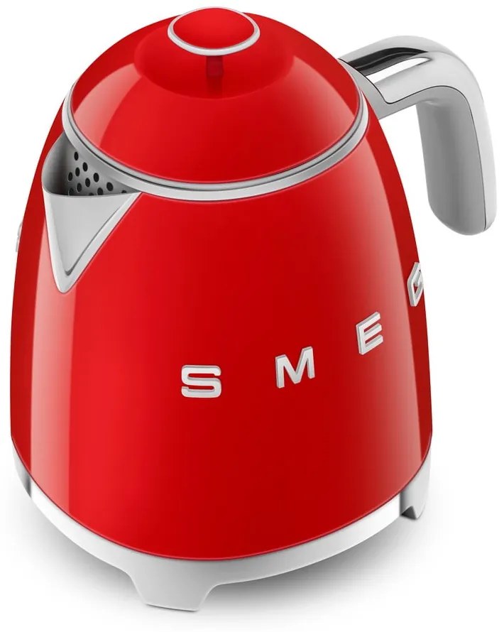 Červená rychlovarná konvice z nerezové oceli 800 ml Retro Style – SMEG