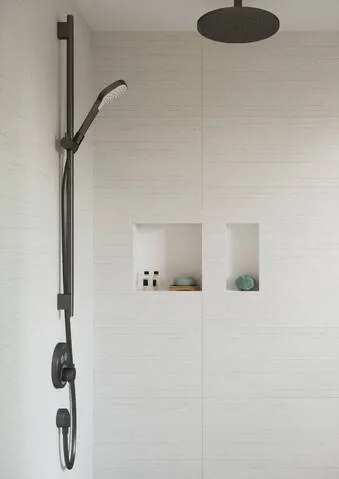 Hansgrohe Croma, hlavová sprcha 280 1jet, kartáčovaný černý chrom, HAN-26220340