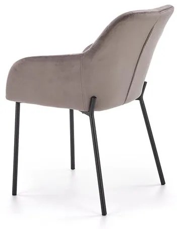 HALMAR K305 židle šedá