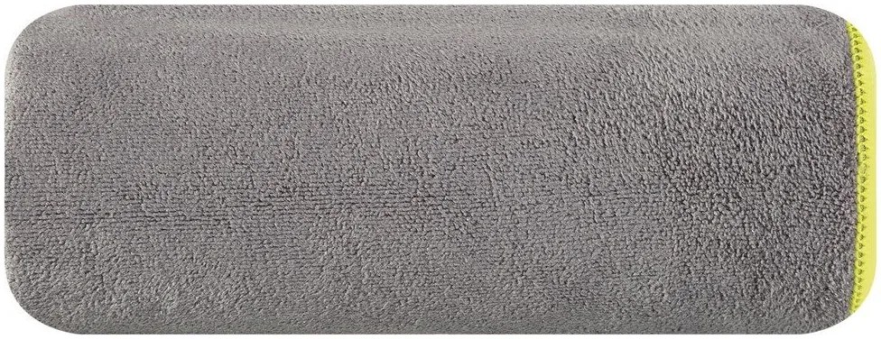 Rychleschnoucí ručník 80x160 Iga graphite 380 g/m2 mikrovlákno Eurofirany