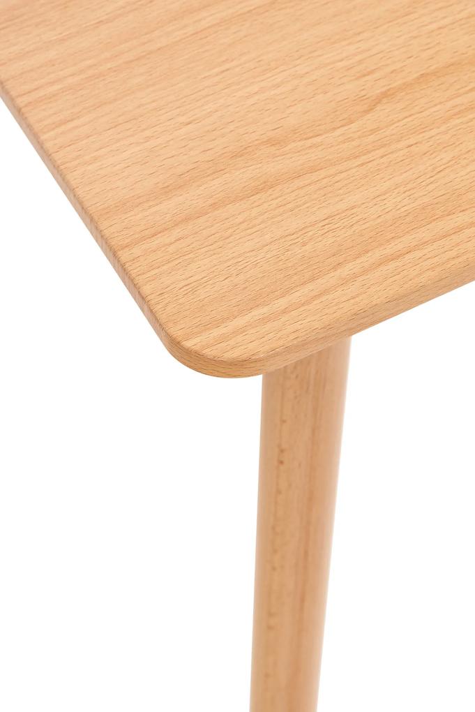 Jídelní stůl Clapton - dřevo - 60x60x70 cm | přírodní