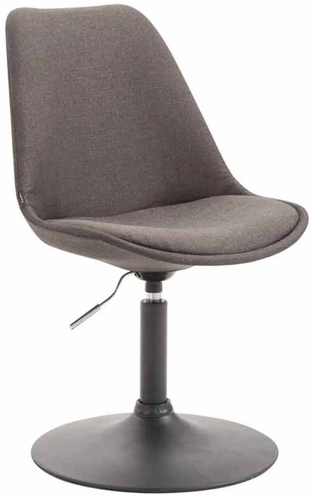 Židle Maverick B ~ látka, podnož kov černá matná Barva  Tmavě šedá