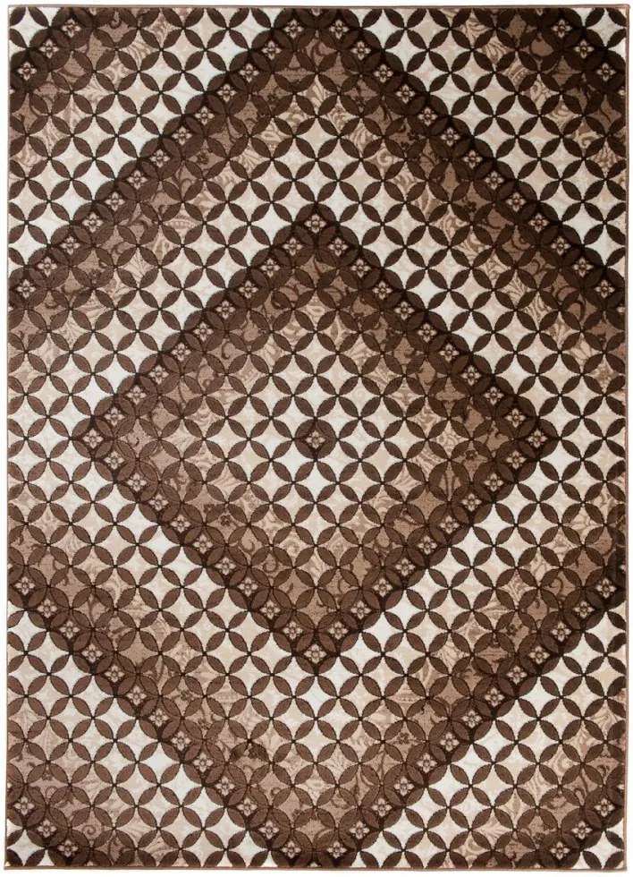 Kusový koberec Tango hnědý, Velikosti 60x100cm