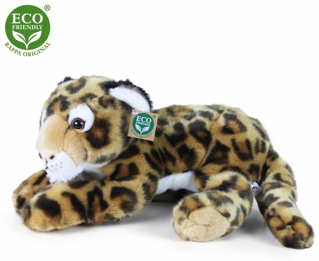 Plyšový leopard ležící 40 cm ECO-FRIENDLY