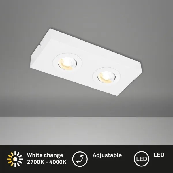 Briloner 3996026 - LED Bodové svítidlo CTS 2xLED/4W/230V 2700/4000K bílá
