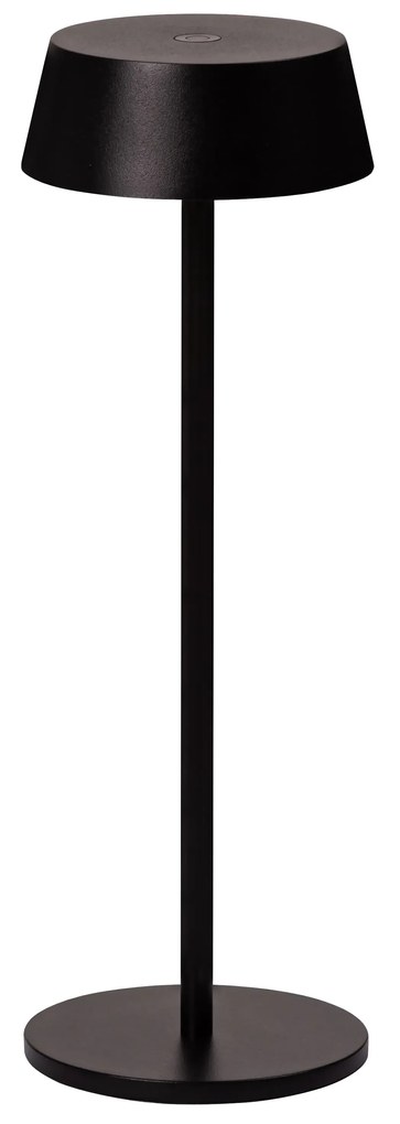 Venkovní stolní LED lampa Gilberto černá
