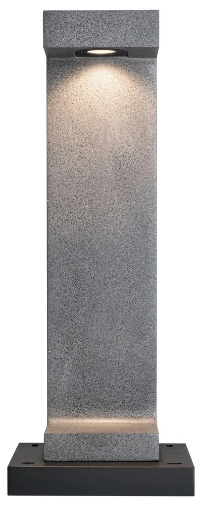 Paulmann 94502 Concrea, betonové venkovní sloupkové svítidlo LED 6,8W 3 000K, výška 62cm, IP65
