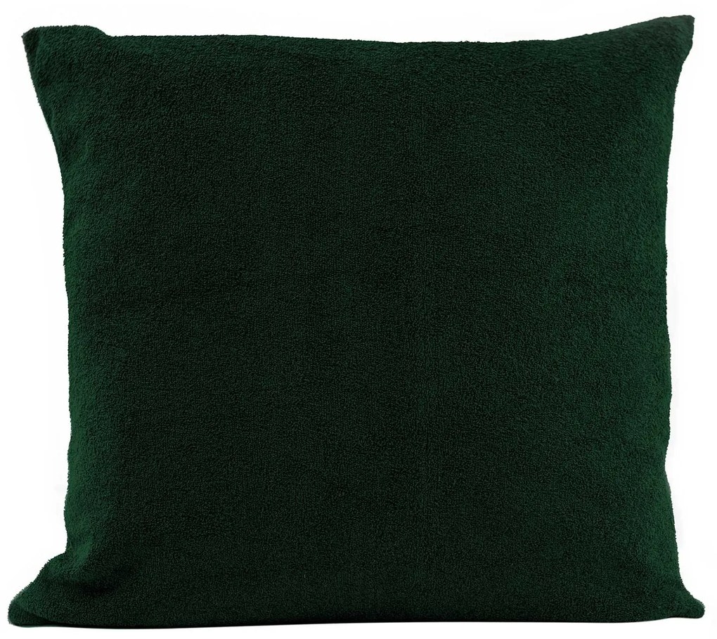 FROTÉ POVLAK NA POLŠTÁŘ 036 40X40 CM TMAVĚZELENÁ
