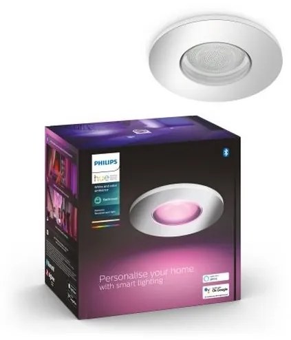 Philips - LED RGB Stmívatelné koupelnové svítidlo Hue XAMENTO 1xGU10/5,7W/230V IP44 2000-6500K