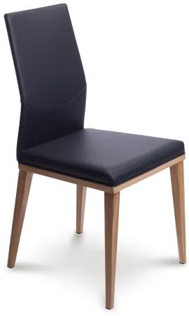 Čalouněná židle SL17-K z masivního dubu