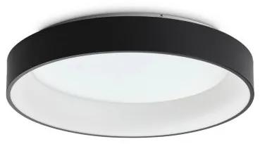 Ideal Lux 307213 ZIGGY stropní svítidlo LED D595mm 42W 5500/3370lm 3000K černá Stropní svítidla a stropnice