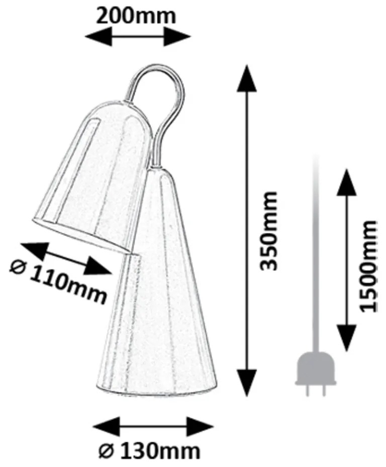 Rabalux RABAL stolní lampa 74225