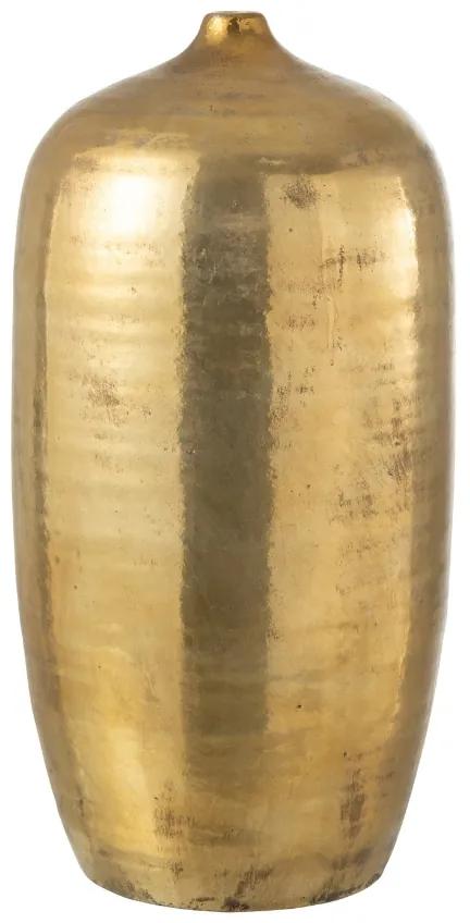 Zlatá keramická váza J-line Arania 58 cm
