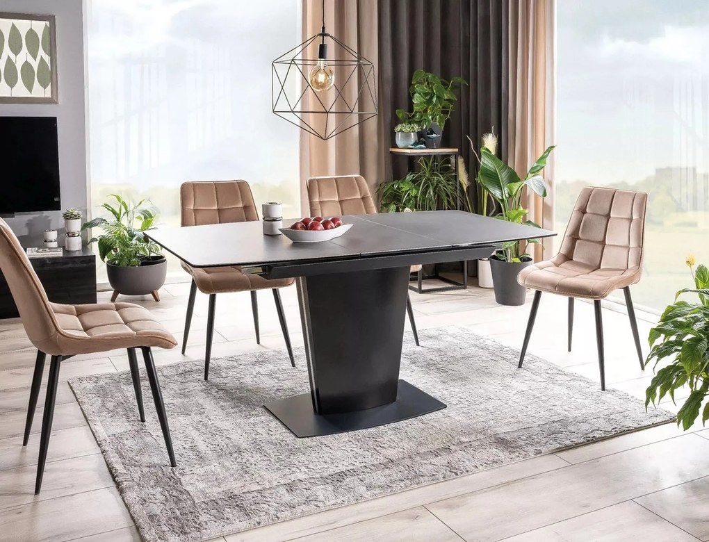 Čalouněná jídelní židle Chic Velvet - výběr z 8 provedení