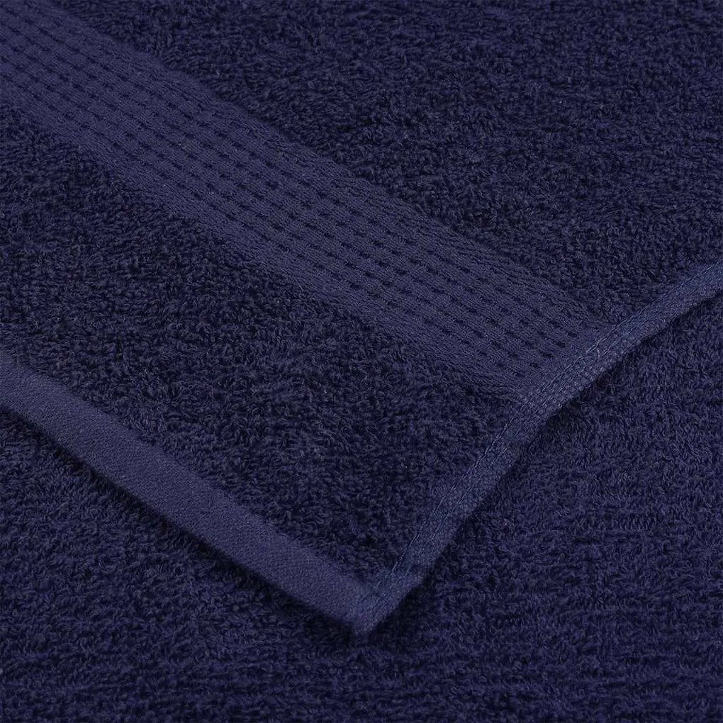 Ručníky FROGN 10 ks tmavě modré 30x30 cm 360 g/m² 136778