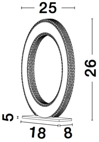 LED stolní lampa Cilion