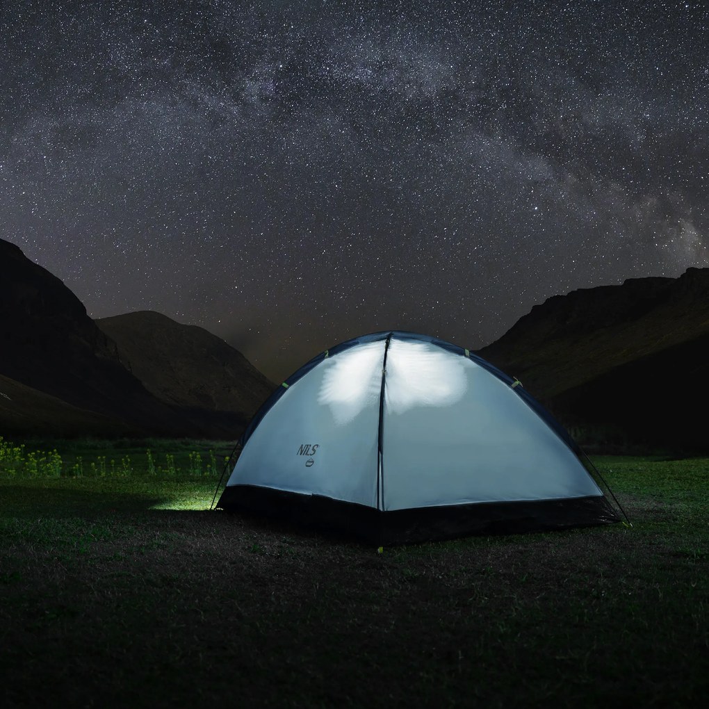 NC6033 NIGHTFALL ŠEDÝ-MODRÝ TURISTICKÝ STAN NILS CAMP
