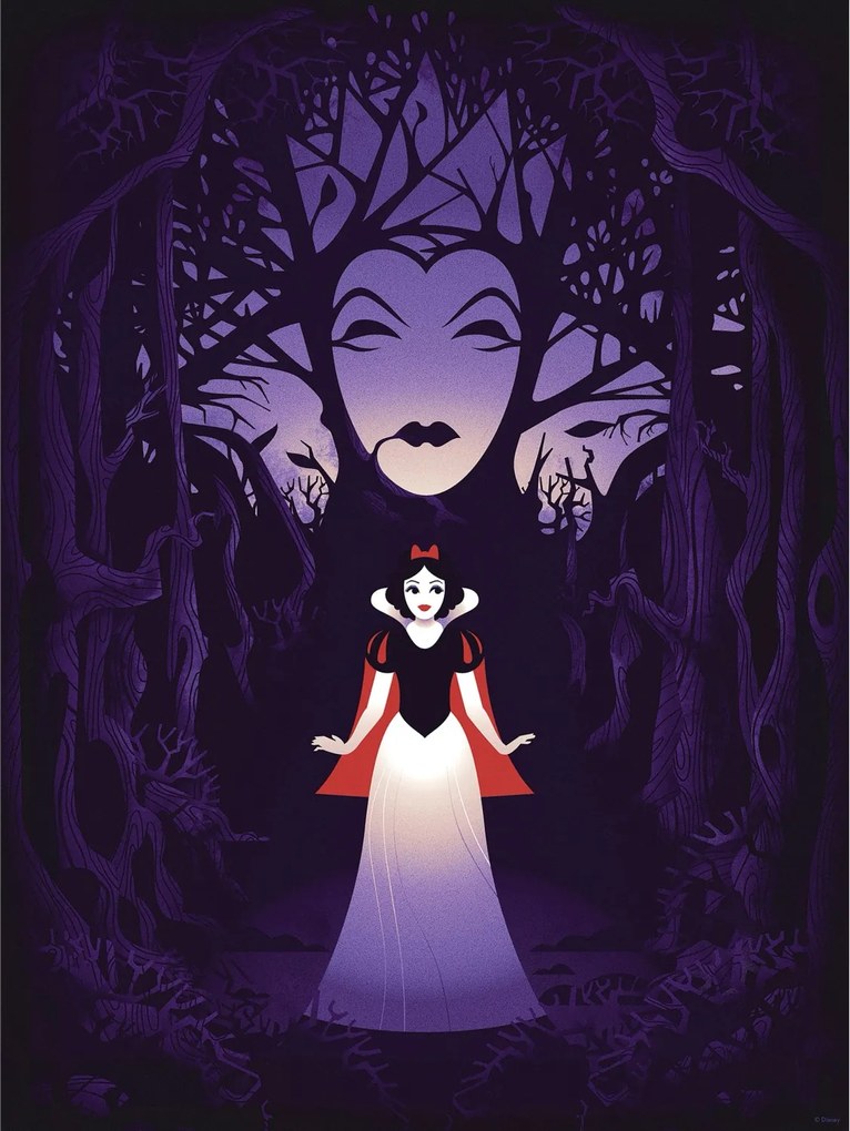 Komar Plakát Disney Snow White Evil Queen 30 x 40 cm