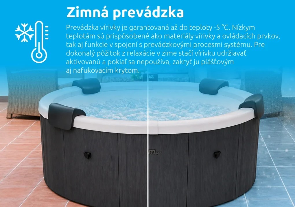 Mspa | Vířivý bazén MSPA Denver F-DE066W | 11400308